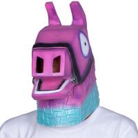 China Creepy Unicorn Latex Mask Adult Size Halloween Prank Prop 100 Natural Rubber for sale