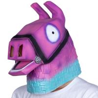 China Creepy Unicorn Latex Mask Adult Size Halloween Prank Prop 100 Natural Rubber for sale