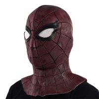 China Customized Size Spiderman Full Head Mask Highly Simulated Adult Cosplay Latex 100% Natural for sale