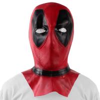 China Deadpool Wade Wilson Movie Latex Mask Adult Size Cosplay Halloween Party Costume Prop CE Approved for sale