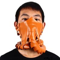 China Funny Scorpion Facehugger Latex Mask Halloween Props 28x40cm Adult Size for sale