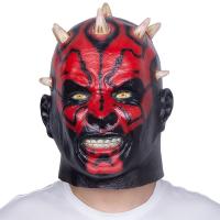 China Darth Maul Movie Costume Mask 100% Natural Latex Full Over Head Adult Size for sale