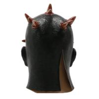 China Darth Maul Movie Costume Mask 100% Natural Latex Full Over Head Adult Size for sale
