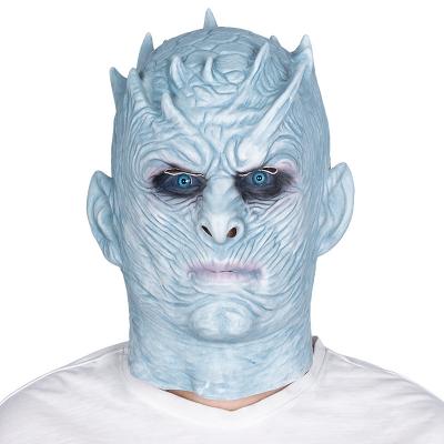 China ROHS Certified Night King Latex Mask Cosplay Party Adult Size Halloween Costume for sale