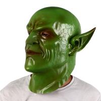 China Professional Grade Foam Latex Demon Mask Realistic Halloween Cosplay Prop Adult Size EN71 Certified for sale