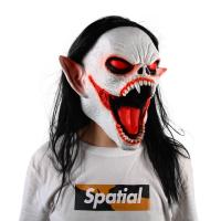 China Realistic Vampire Latex Mask Scary Halloween Costume Rubber Adult Size for sale