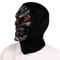 China 28x40cm Funny Scary Demon Head Latex Mask for Halloween Party Adult Size for sale