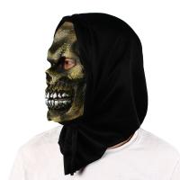 China Zombie Hooded Halloween Scary Mask 100% Natural Rubber Latex Adult Size for Costume Party for sale