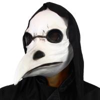 China Plague Doctor Mask Crow Bird Skull Halloween Rubber Latex Adult Size EN71 for sale