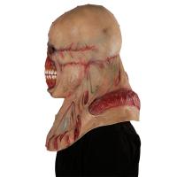China Customized Latex Resident Evil Head Mask Adult Size Halloween Horror Costume for sale