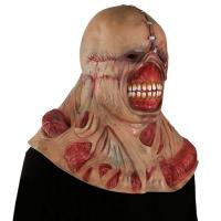 China Customized Latex Resident Evil Head Mask Adult Size Halloween Horror Costume for sale