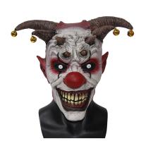 China 100% Natural Latex Jester Clown Mask Creepy Adult Size EN71 Certified for sale