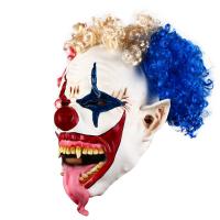 China EN71 Certified Latex Clown Mask Adult Size Highly Simulated Killer Clown Costume Mask for sale
