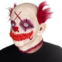 China Entertainment Use It Evil Clown Mask Scary Customized Flexible for sale