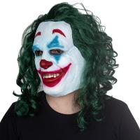 China Full Head Unisex Pennywise Costume Mask IT Killer Clown Latex Mask ROHS Approved Adult Size for sale