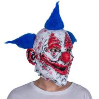 China 88x40cm Pennywise Killer Clown Latex Mask Halloween Horror Costume Adult for sale