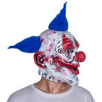 China 88x40cm Pennywise Killer Clown Latex Mask Halloween Horror Costume Adult for sale