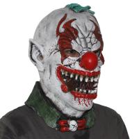 China Pennywise IT Killer Clown Costume Mask Adult Size Natural Latex Halloween Party for sale