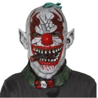 China Pennywise IT Killer Clown Costume Mask Adult Size Natural Latex Halloween Party for sale