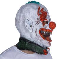 China Latex Slashed Clown Mask Adult Size Halloween Fancy Dress Costume Accessory EN71 Certified for sale