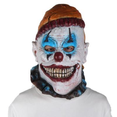 China Sloppy the Clown Latex Horror Mask Adult Full Head Pennywise Style Scary Halloween Costume for sale