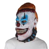 China Sloppy the Clown Latex Horror Mask Adult Full Head Pennywise Style Scary Halloween Costume for sale