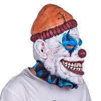 China Adult IT Clown Costume Mask 100% Natural Latex Halloween Horror Face Mask for sale