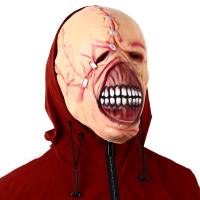 China Full Head Funny Nemesis Mask Halloween Cosplay 28x40cm Latex Rubber Mask for sale