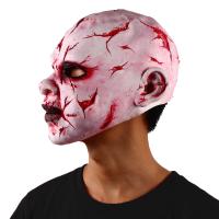 China Overhead Horror Zombie Latex Masks Halloween Full Face With Hamulus for sale