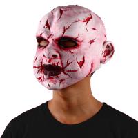 China Overhead Horror Zombie Latex Masks Halloween Full Face With Hamulus for sale