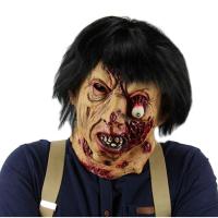 China Full Overhead Zombie Evil Dead Mask Halloween Horror Latex Rubber Adult Size for sale