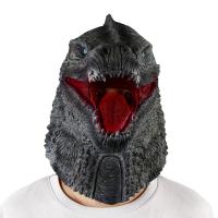 China Godzilla Giant Monster Latex Mask 20x33cm for Fancy Party Halloween Costume for sale