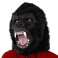 China Realistic Kingkong Ape Horror Halloween Costume Mask Adult Size 100% Natural Latex for sale