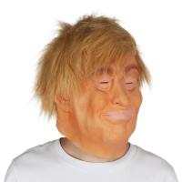 China Realistic Donald Trump Latex Mask Adult Size Cosplay Party Halloween Costume Accessory for sale