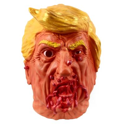 China Realistic Latex Rubber Mask 20x33cm Adult Teen Costume Accessory for Halloween Party for sale