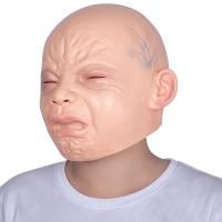 China Crying Baby Funny Head Masks for sale