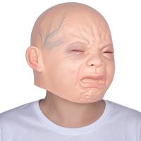 China Crying Baby Funny Head Masks for sale