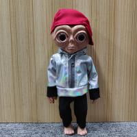 China Interesting Funny Halloween Props , Alien Latex Prop 25cm Height With Hat for sale
