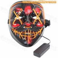 China LED Light Halloween Masquerade Masks Glowing With Various Colors for sale