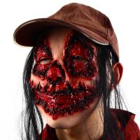 China Realistic Latex Halloween Scary Mask Adult Size Comfortable Wear EN71 Certified for sale