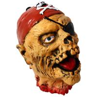China Pirate Head Skull Haunted House Decoration Highly Simulated for sale
