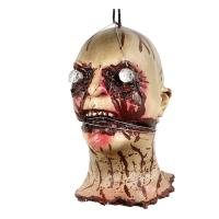 China Realistic Bloody Professional Haunted House Props Zombie Head for sale