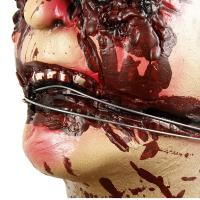 China Realistic Bloody Professional Haunted House Props Zombie Head for sale