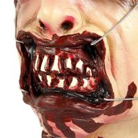 China Customized Size Horror Halloween Props Zombie Head Prop Bloody for sale