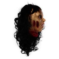 China Realistic Zombie Head Halloween Props Latex Mask Adult Size EN71 Certified for sale
