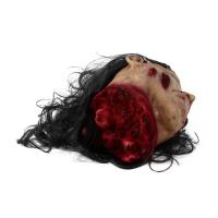 China Realistic Zombie Head Halloween Props Latex Mask Adult Size EN71 Certified for sale