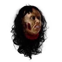 China Realistic Zombie Head Halloween Props Latex Mask Adult Size EN71 Certified for sale