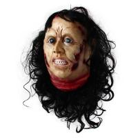 China Realistic Zombie Head Halloween Props Latex Mask Adult Size EN71 Certified for sale
