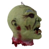 China Realistic Male Full Head Latex Mask Adult Size Halloween Horror Props EN71 Certified for sale