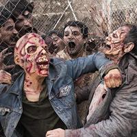 China Realistic Latex Zombie Mask Scary Halloween Costume Adult Size 100% Natural Rubber for sale
